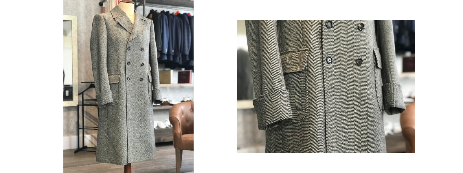 Bespoke Overcoats – Sharp Edges, Well Cut Proportions